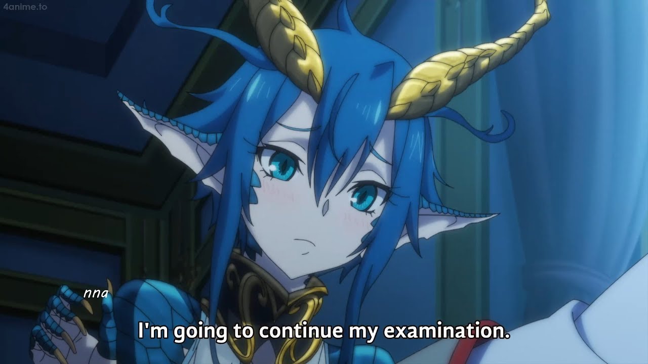lady Skadi is tiny and adorable dragon ::: Monster Girl Doctor - MAG.MOE