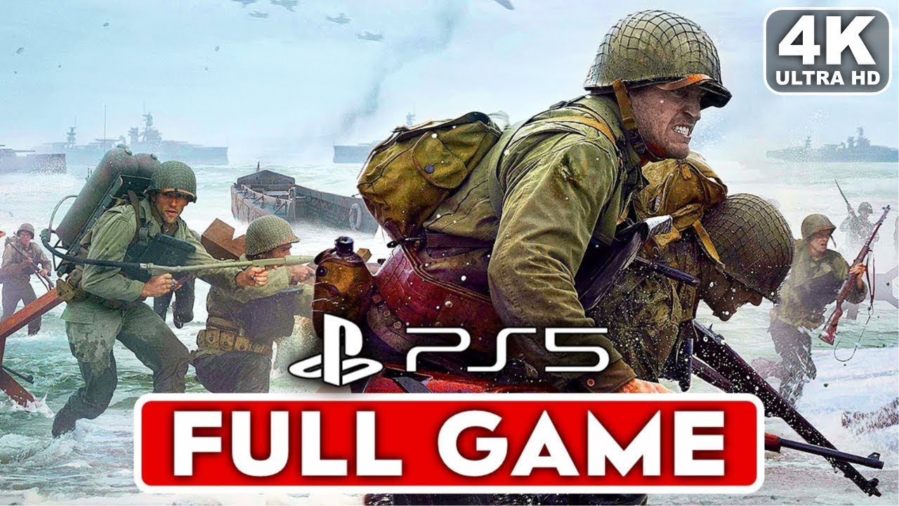 CALL OF DUTY WW2 PS5 Gameplay Walkthrough Part 1 Campaign FULL GAME [4K ...
