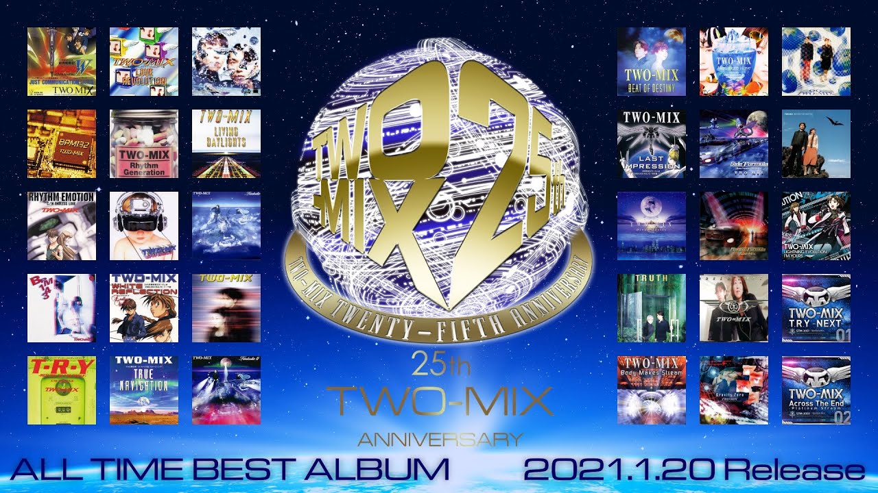 TWO-MIX 25th Anniversary ALL TIME BEST Trailer / KICS-93911～3 / KICS-3911～2 - MAG.MOE