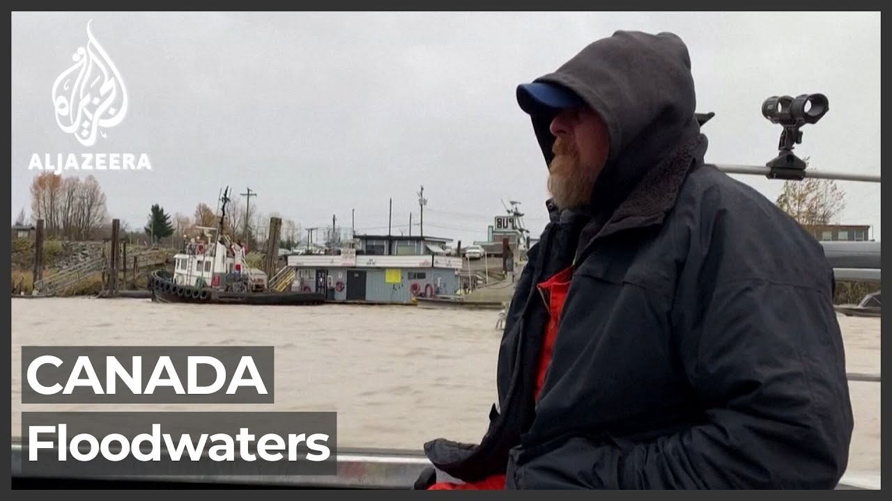 Thousands remain cut off by floods in Canada's British Columbia - MAG.MOE