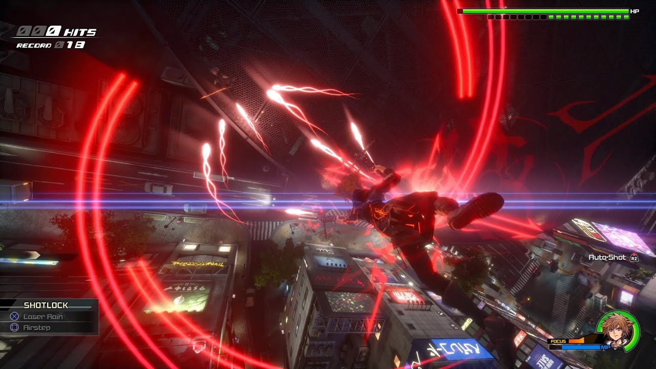 Kingdom Hearts 3 - Scarlet Nexus Sora with Yozora's Sword vs. Yozora ...