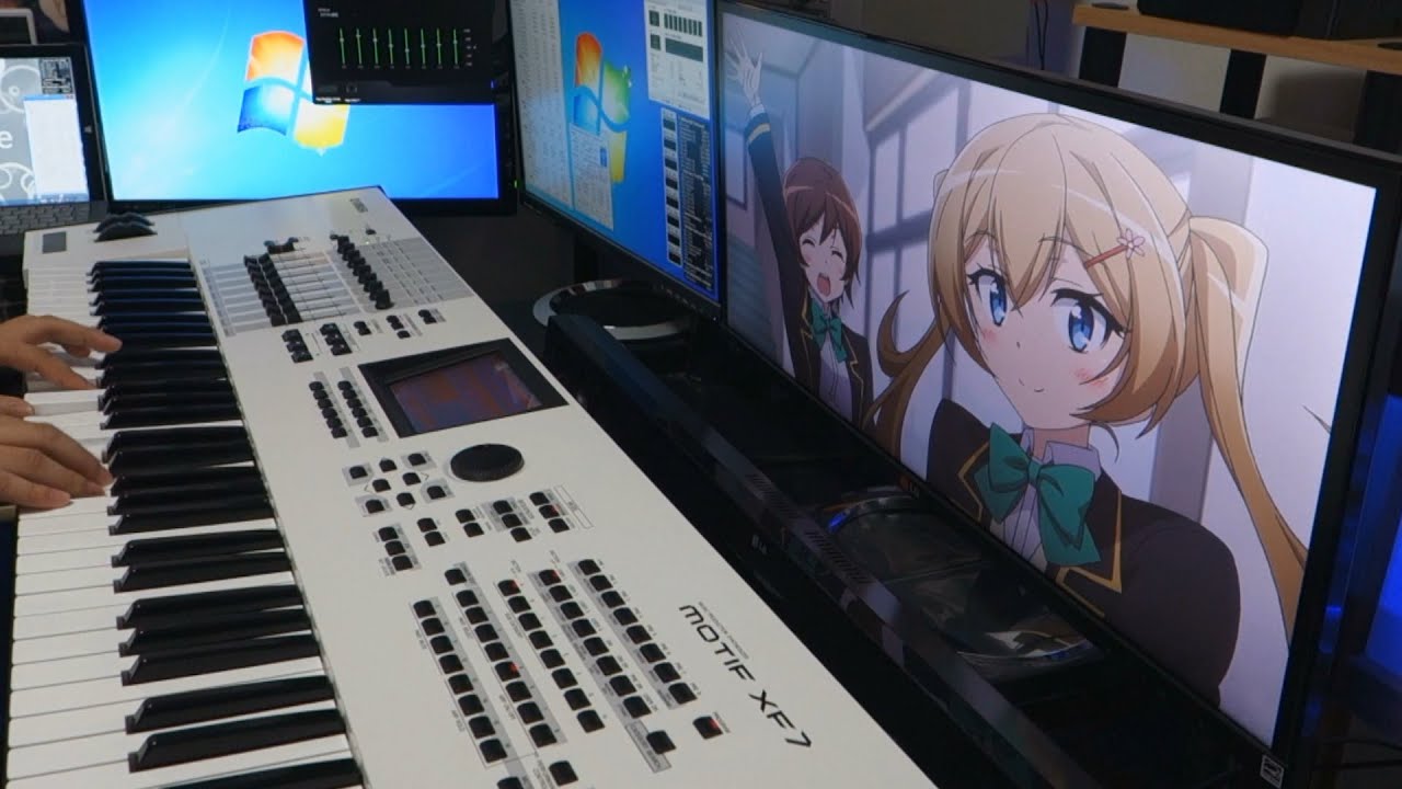 城下町のダンデライオン OP「 Ring Ring Rainbow!!リンリンレインボー」弾いてみた【ピアノ】 piano cover - MAG.MOE