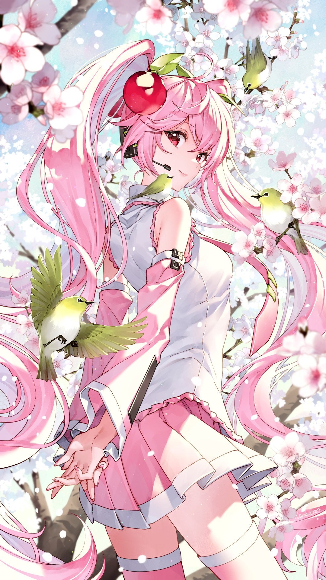 Sakura Pink Hatsune Miku [Vocaloid] - MAG.MOE