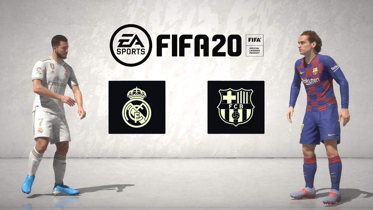 FIFA 20 Full Game: El Clasico - Real Madrid vs Barcelona (Legendary ...