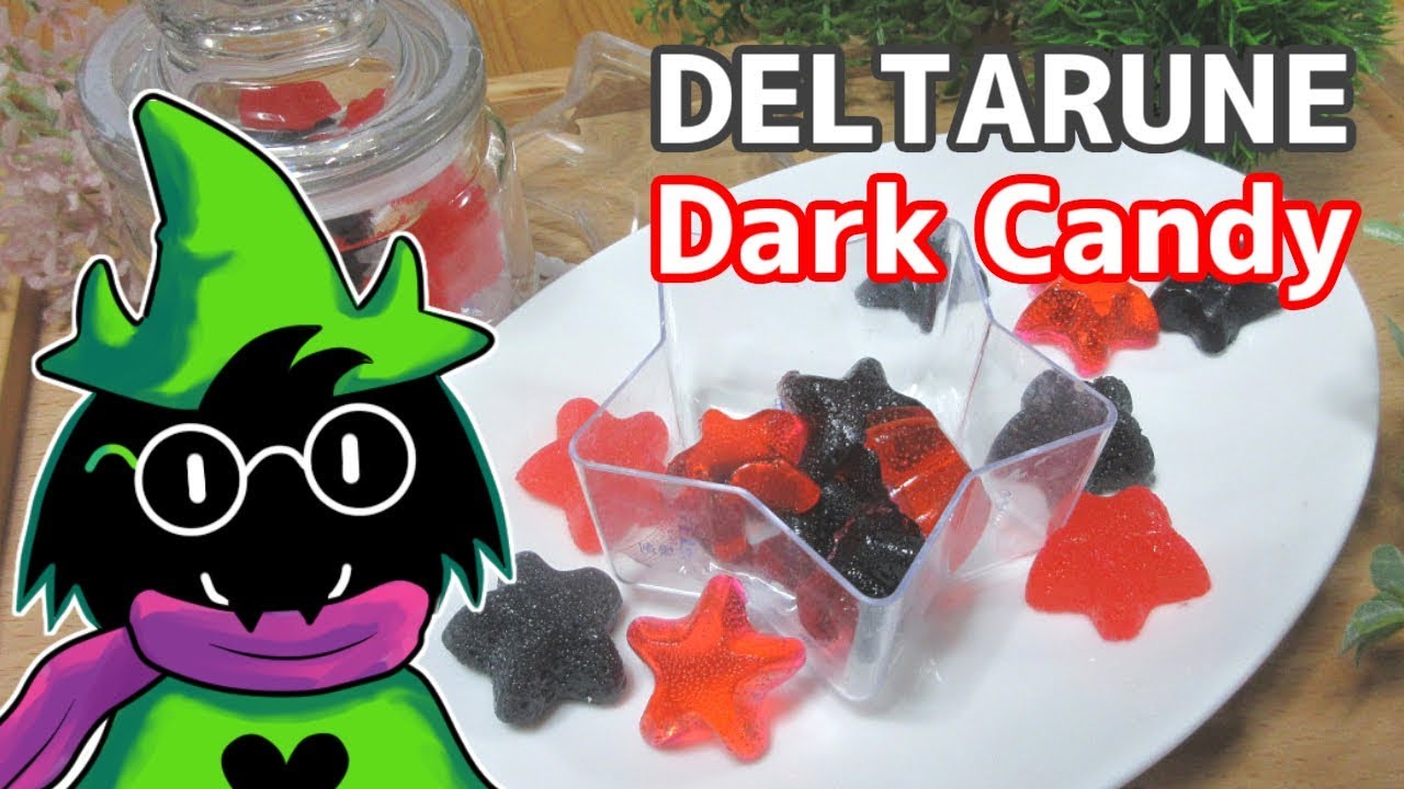 How to make dark candy【DELTARUNE】ダークキャンディ作ってみた【ラルセイと一緒】 - MAG.MOE
