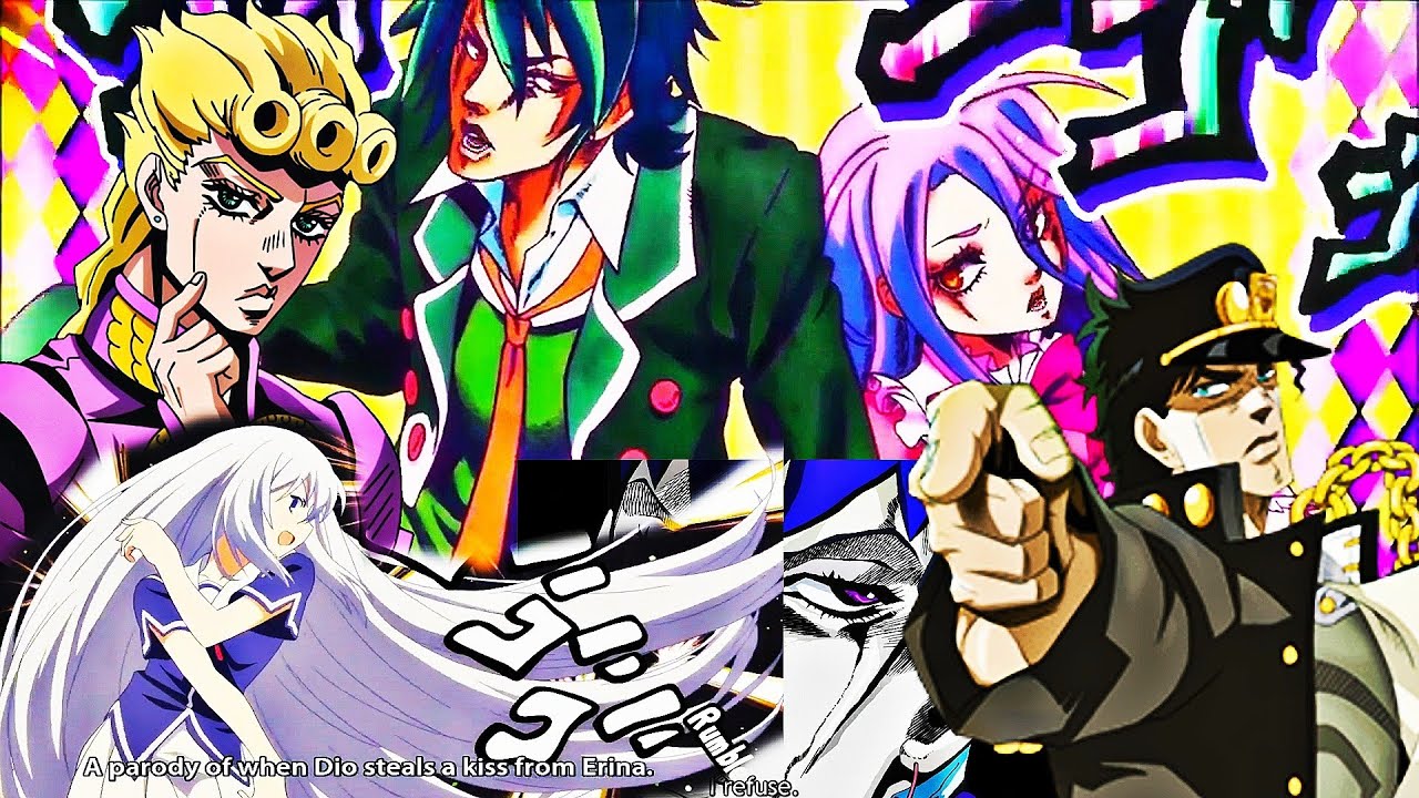 Jojo reference in anime - MAG.MOE