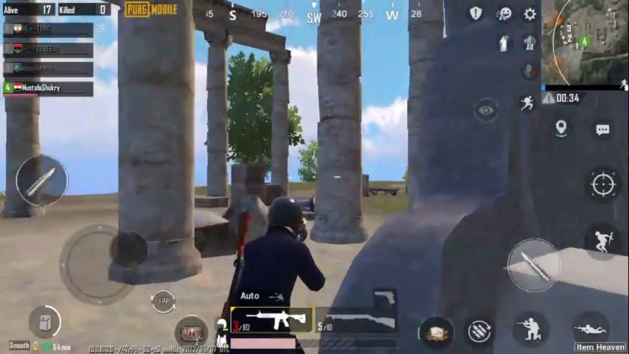 Pubg Mobile He Is Like Cat I Shot Him Many Times Until Finishing Him ...