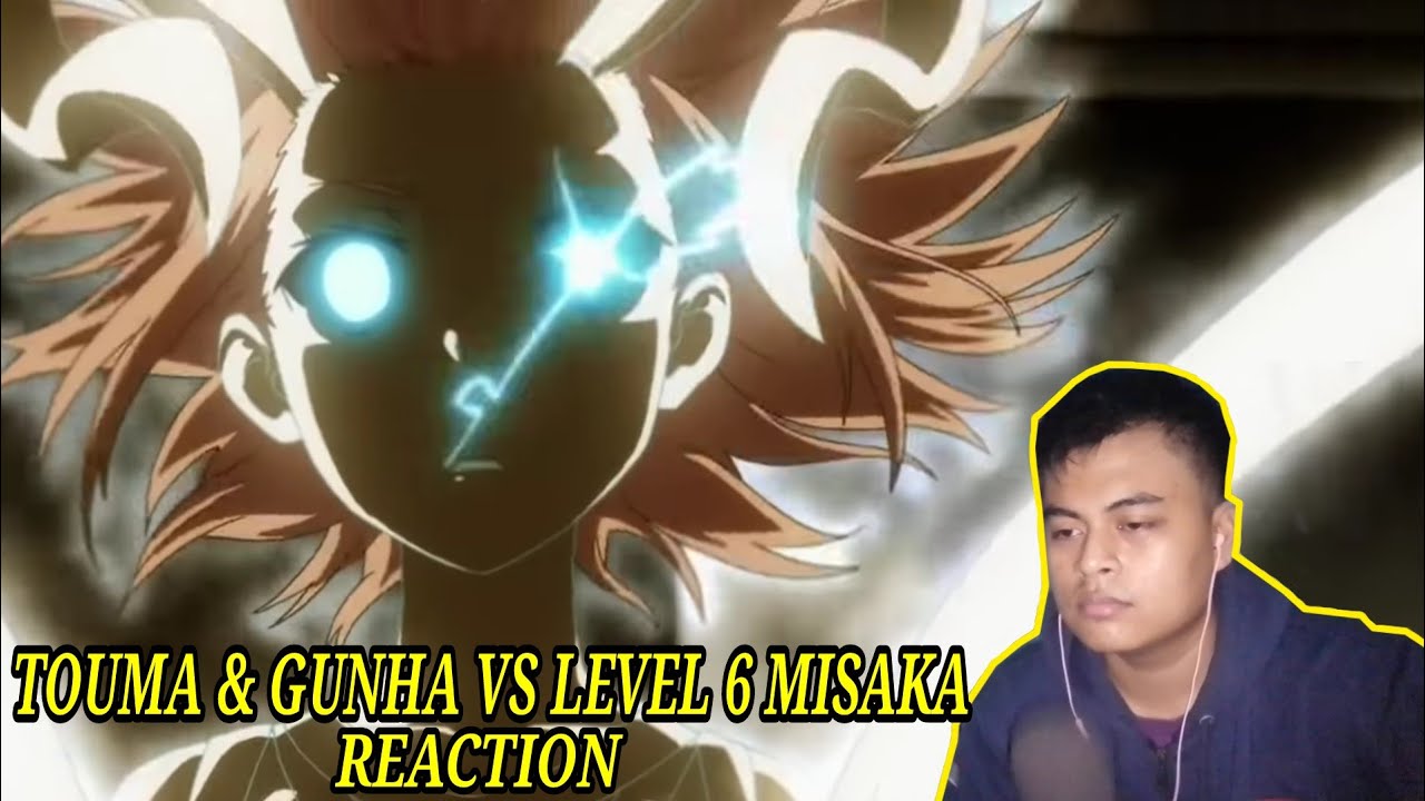 Touma & Gunha vs Level 6 Misaka Reaction (Indonesia)(Reaksi)(AMV) Calon ...