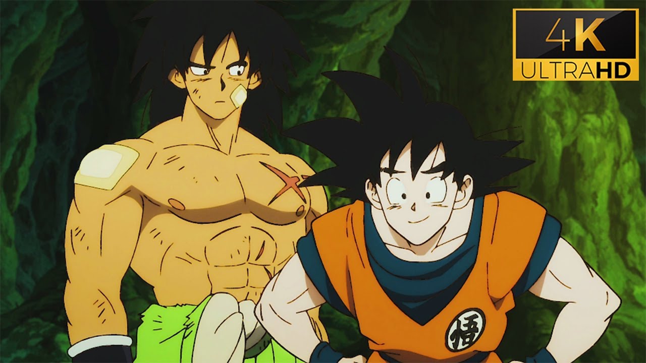 [4K 60FPS] Goku Visits Broly on Planet Vampa End Sceneドラゴンボールブロリーラストシーン ...
