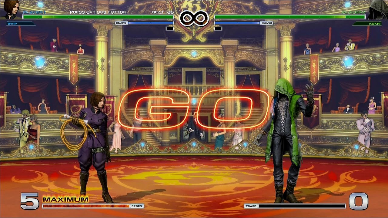 KOF XIV - Gameplay Video [WHIP vs. KUKRI] - MAG.MOE