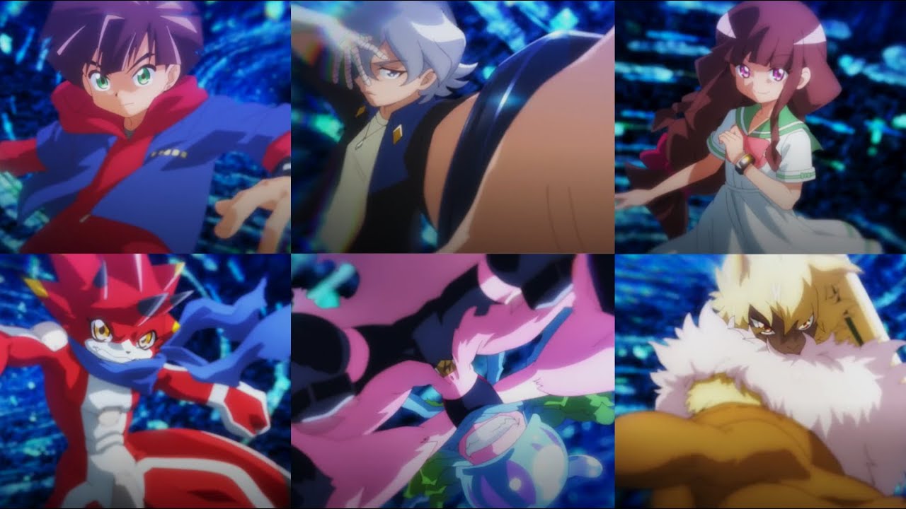 Digimon Ghost Game | All Main Characters' Perfect/Ultimate Evolution ...