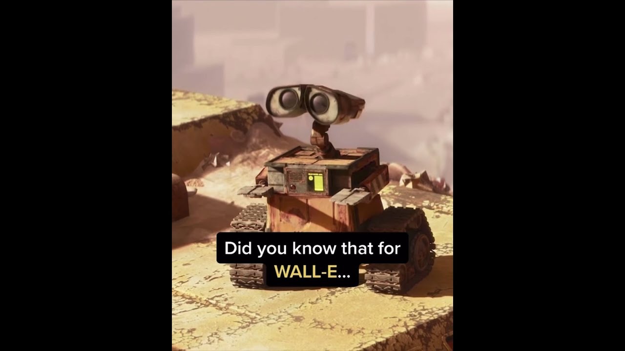 Did you know that for WALL-E... - MAG.MOE