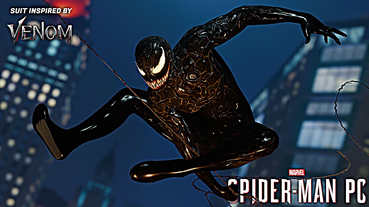 Marvel's Spider-Man PC - VENOM FREE ROAM GAMEPLAY! [MOD] - MAG.MOE