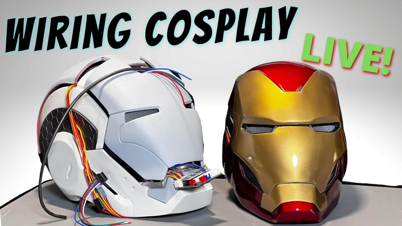 Cosplay & Cable Management: Wiring Up An Iron Man Suit! - Live! - MAG.MOE