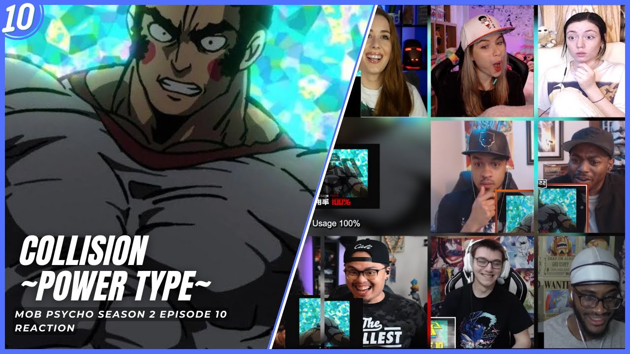 Mob Psycho 100 II (モブサイコ100) Season 2 Episode 10 Reaction Mashup | A4L - MAG.MOE