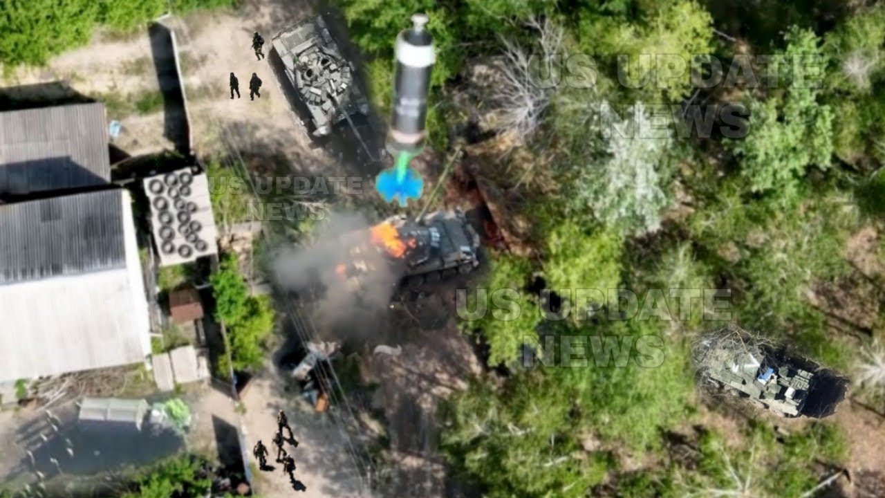 All-out Attack!! Drone Modified Ukraine strike target and explode ...