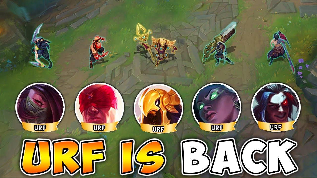 WE PLAYED ARE MAIN CHAMPS IN URF! (REAL URF IS FINALLY BACK) - MAG.MOE