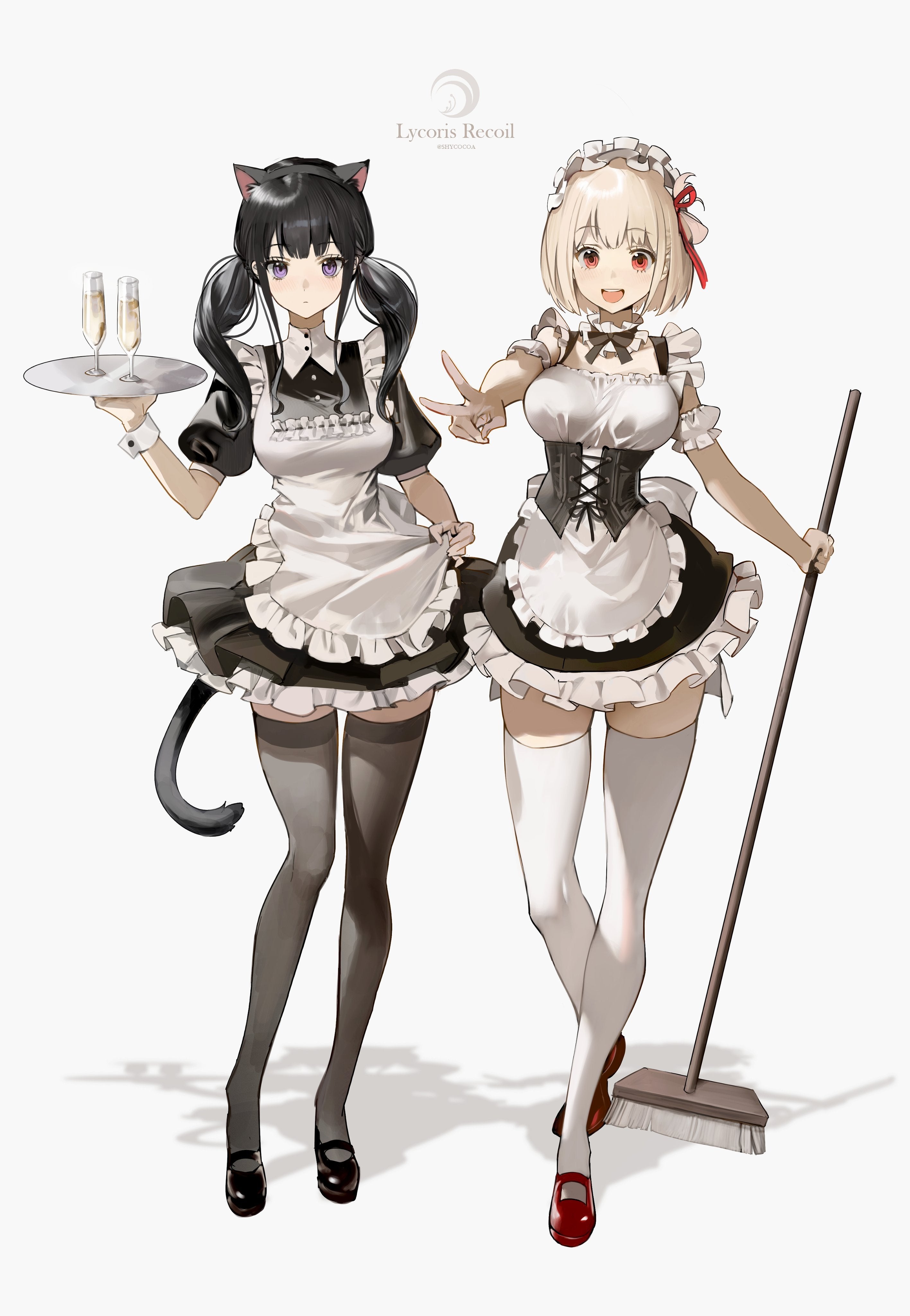 Maids Takina & Chisato [Lycoris Recoil] - MAG.MOE