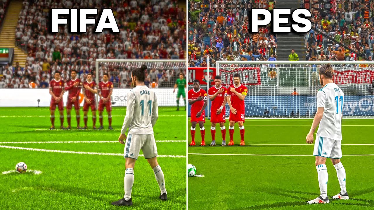 Gareth Bale FREE KICKS | FIFA vs PES (2008-2023) - MAG.MOE