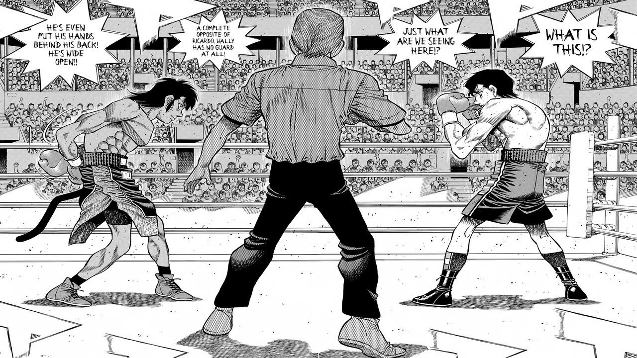 HAJIME NO IPPO 1395 - WALLY'S TAKING THE INITIATIVE! - ENGLISH MANGA ...
