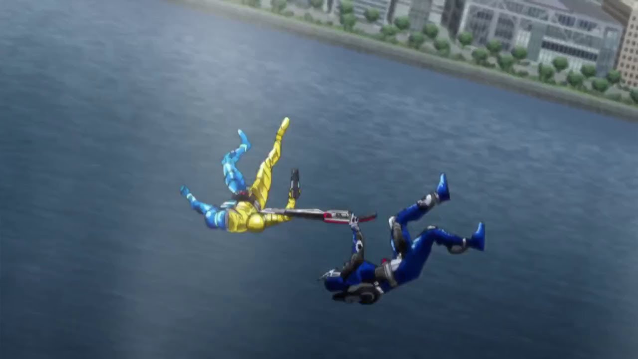 Reactor dopant kicks Kamen Rider W. and Accel out of shadow fuuto ...
