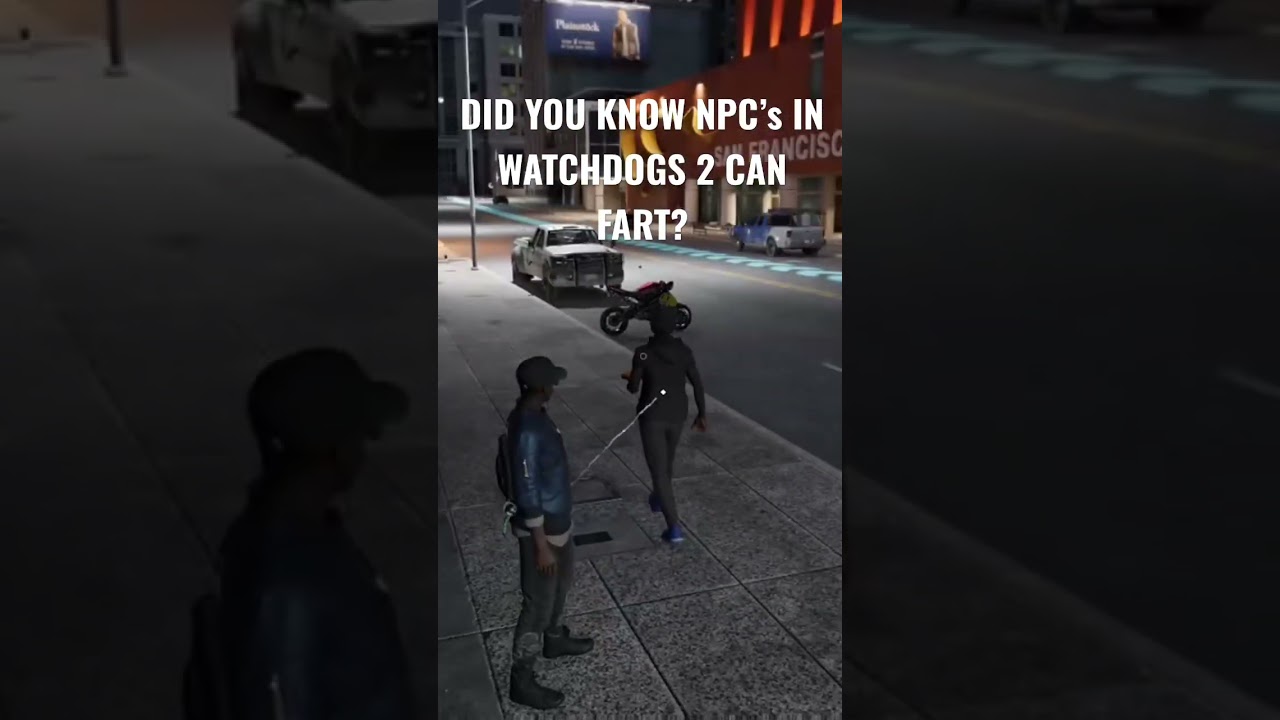 Fun little detail: NPC’s can fart in Watch Dogs 2 - MAG.MOE