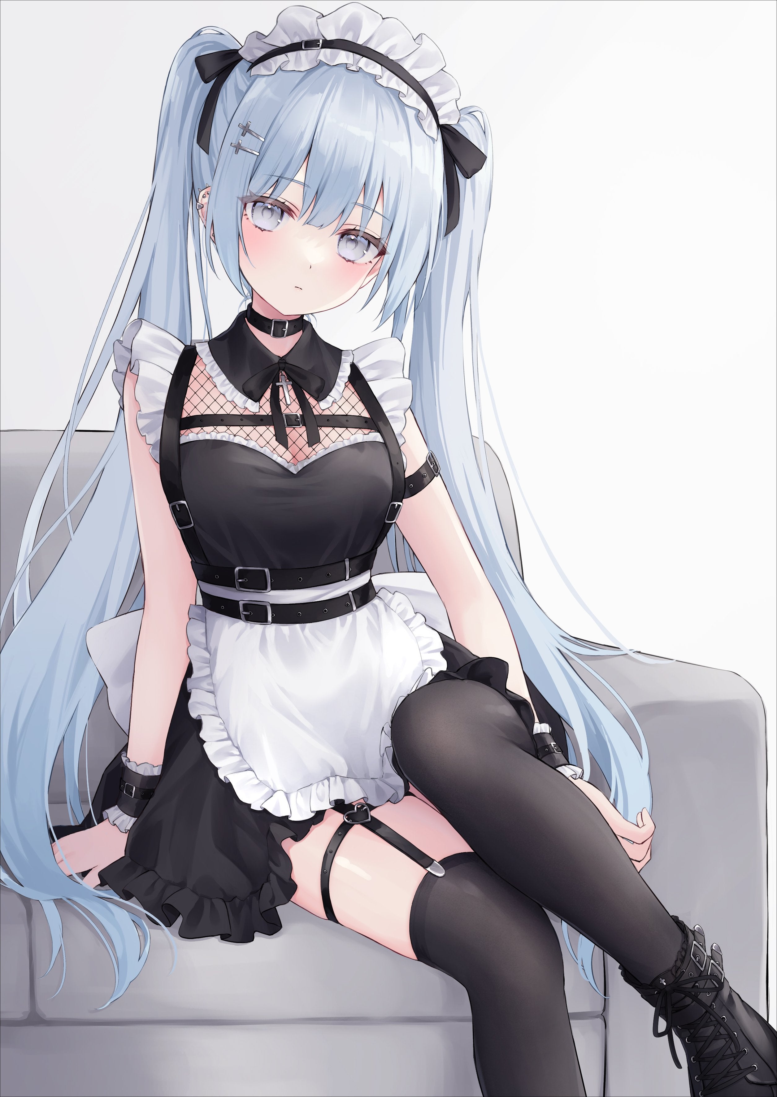 Twintails maid [Original] - MAG.MOE