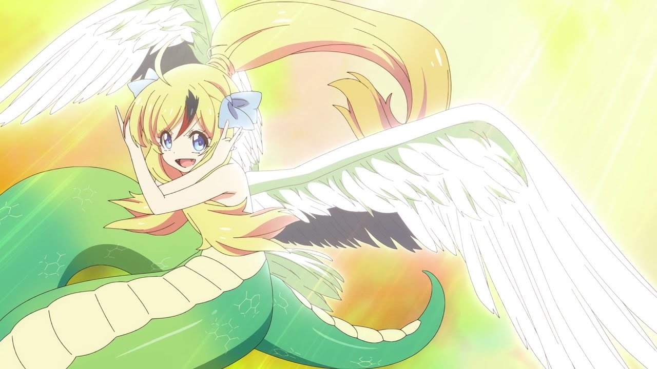 Jashin-chan Has Wings and Can Fly | Jashin-Chan Dropkick X - MAG.MOE