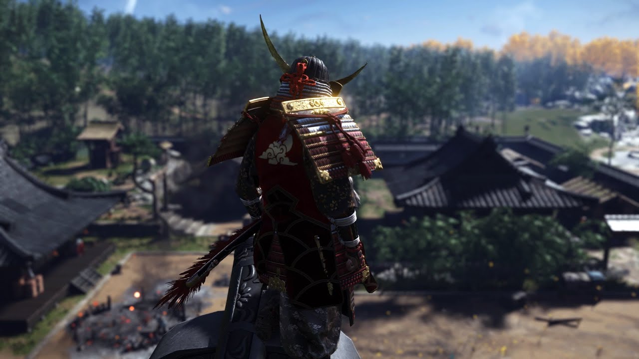 Ghost of Tsushima - Brutal Samurai Warrior - Hideout Liberation - PS5 ...