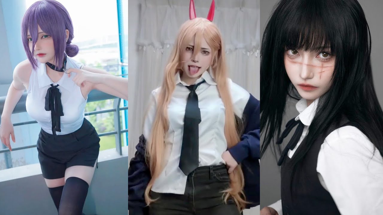 チェンソーマンコスプレ - Cosplay Chainsaw Man Tik Tok #2 - MAG.MOE