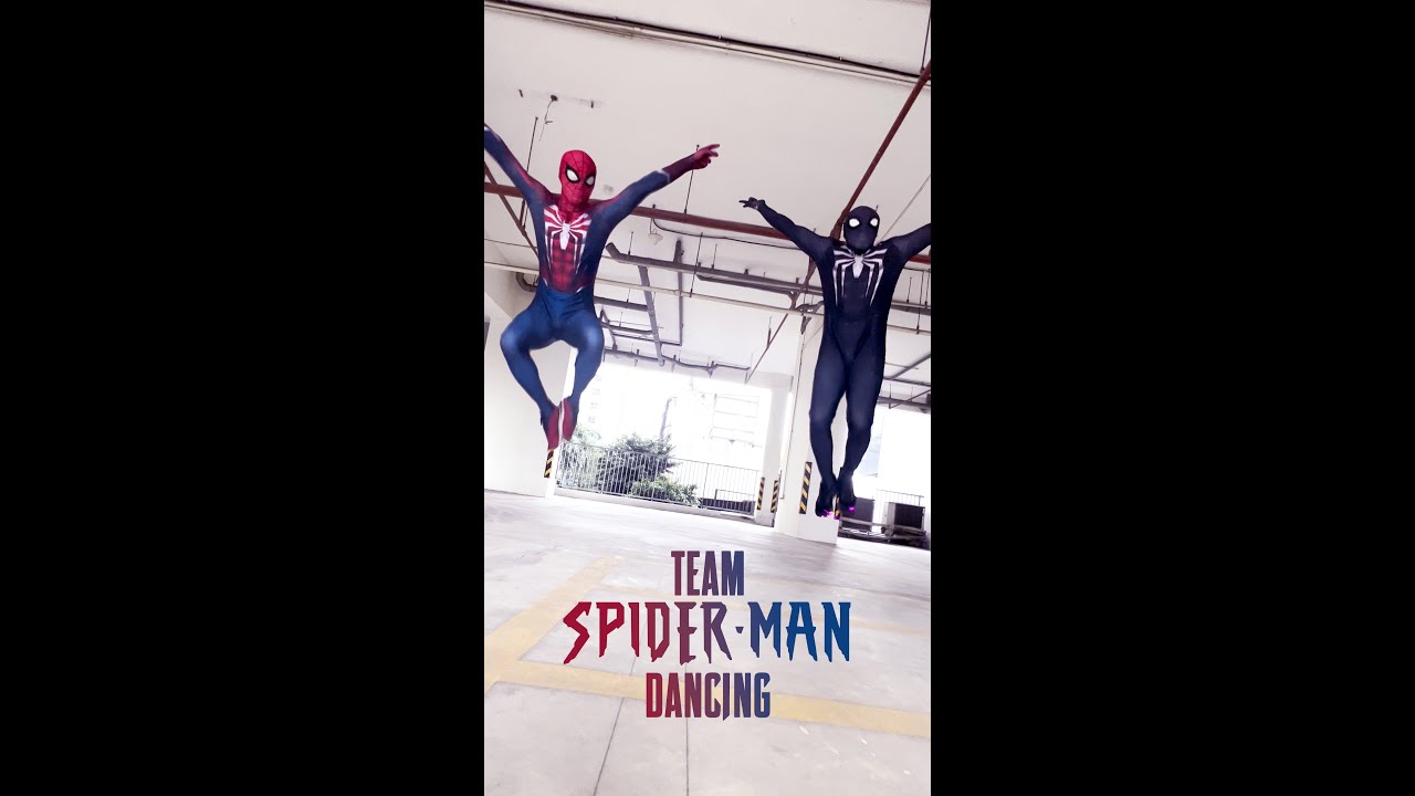 SPIDER-MAN DANCING with VENOM #shorts #spiderman #teamspiderman #dance ...