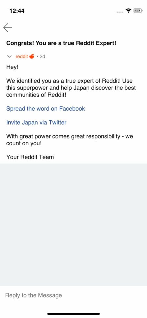 reddit運営さんからいきなりDM来た - MAG.MOE