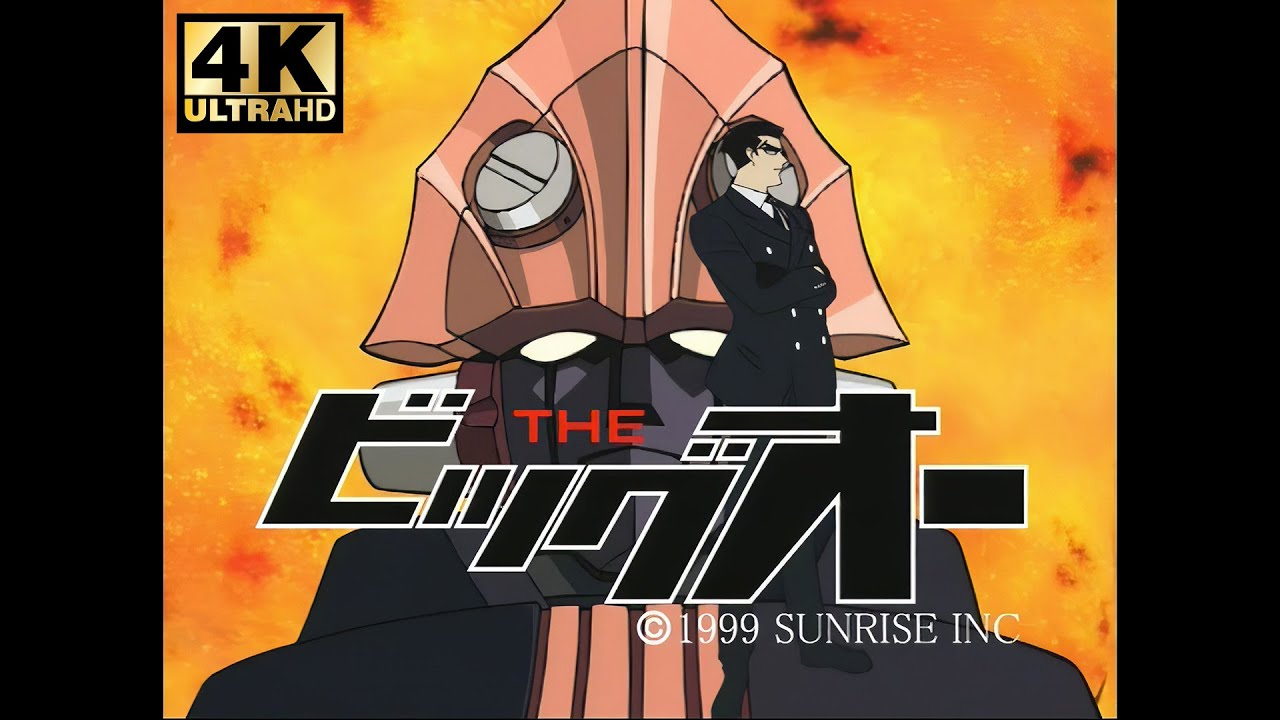 The Big O (THEビッグオー) - Creditless Opening Theme [4K AI Upscale] - MAG.MOE
