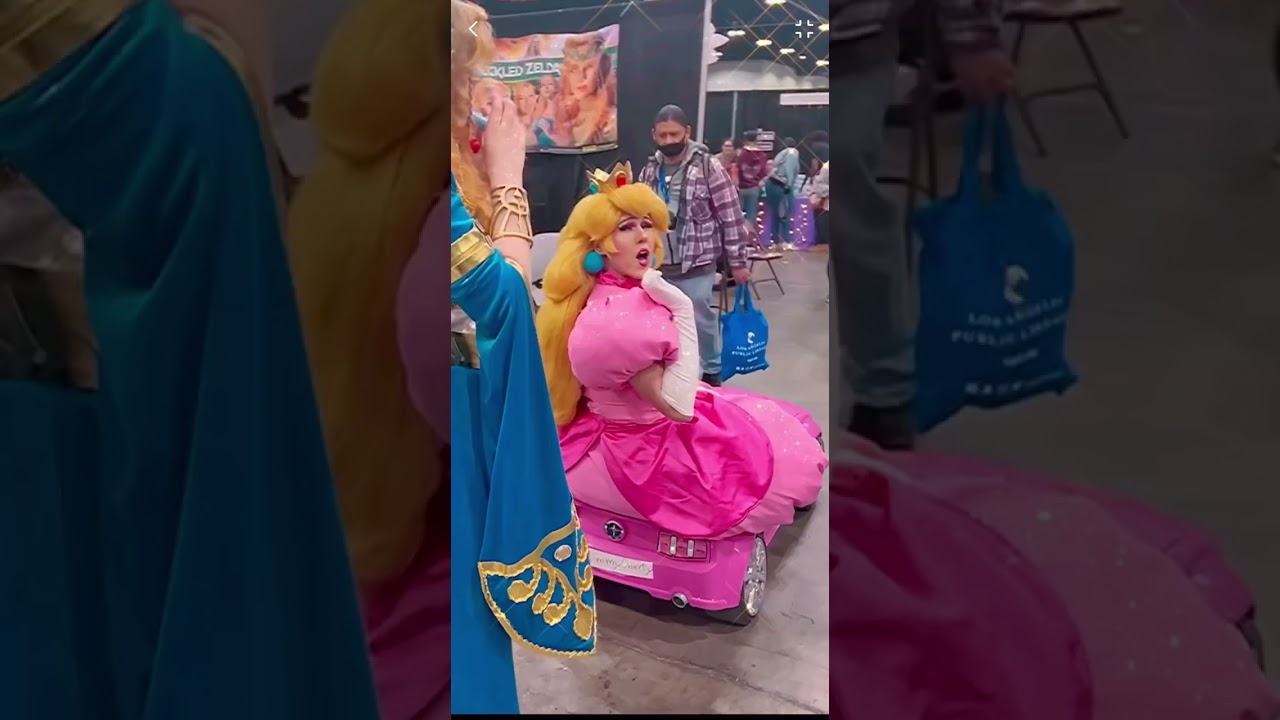 When Princess Peach is too good for Zelda 😭🍑 - MAG.MOE