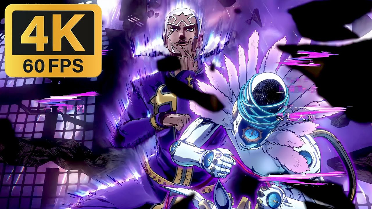 Stone Ocean OP 3 V2 | 4K 60 FPS | Heaven's Falling Down | (JoJo's Bizarre Adventure Part 6 ...