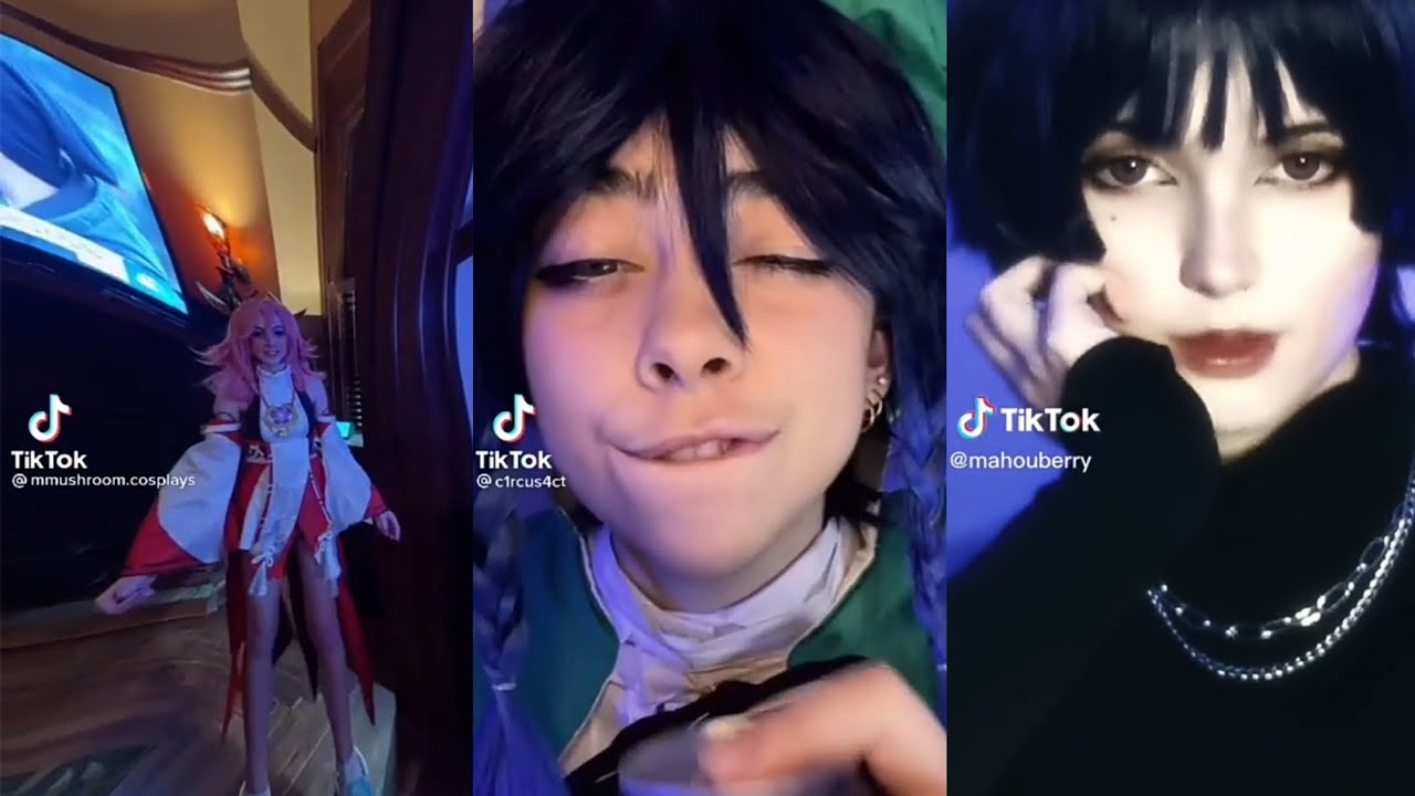 Genshin Impact cosplay tiktok compilation because YOU are a simp - MAG.MOE