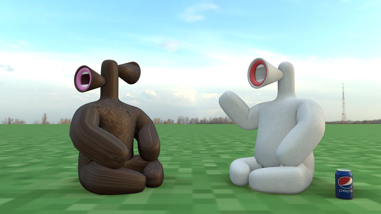 Siren Head form a band with Baby Great Mother Megaphone - MAG.MOE