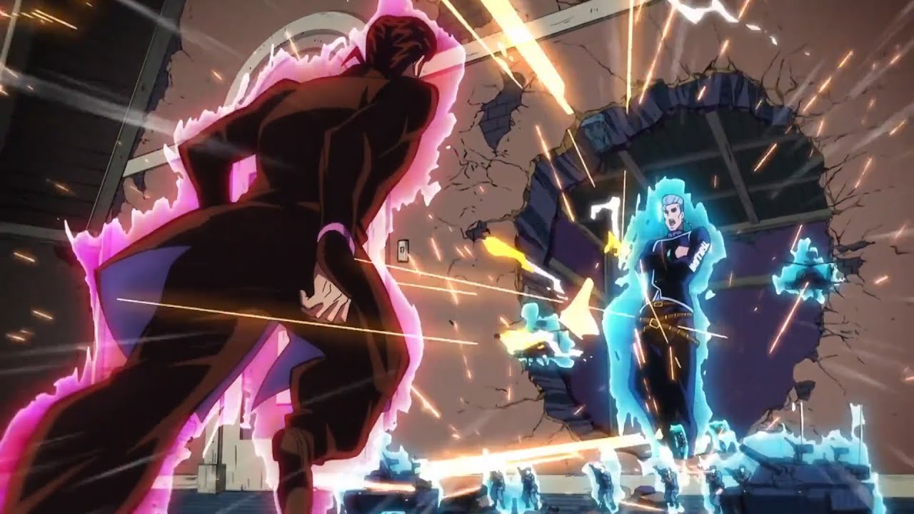 ジョジョの奇妙な冒険 ダイヤモンドは砕けない [ 最高の瞬間 #2 ]特別な力を持っているにもかかわらず、二次村兄弟はまだ城助に敗れた ...