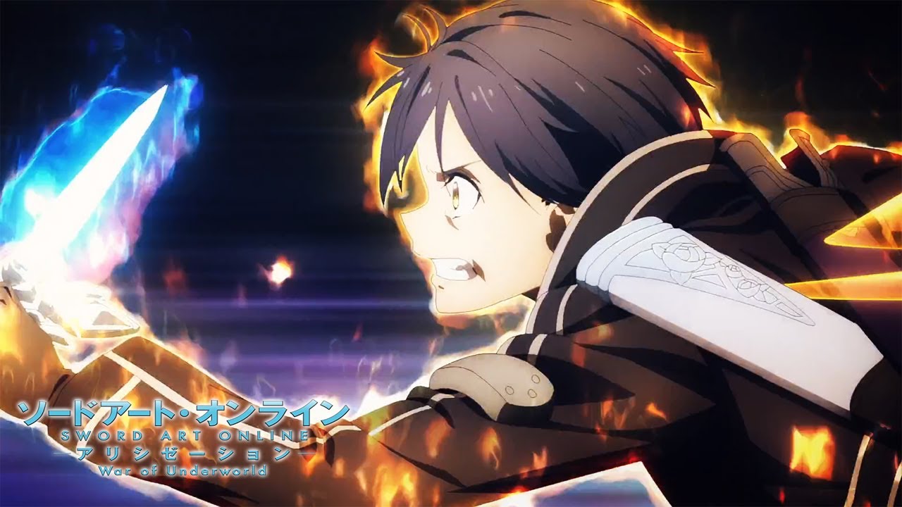 Kirito Uses Starburst Stream vs Gabriel | SAO: Alicization - War of ...