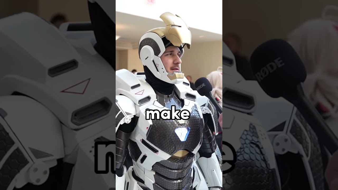 INTERVIEWING OREO IRON MAN mk39 @FranklyBuilt #ironman #3dprinting # ...