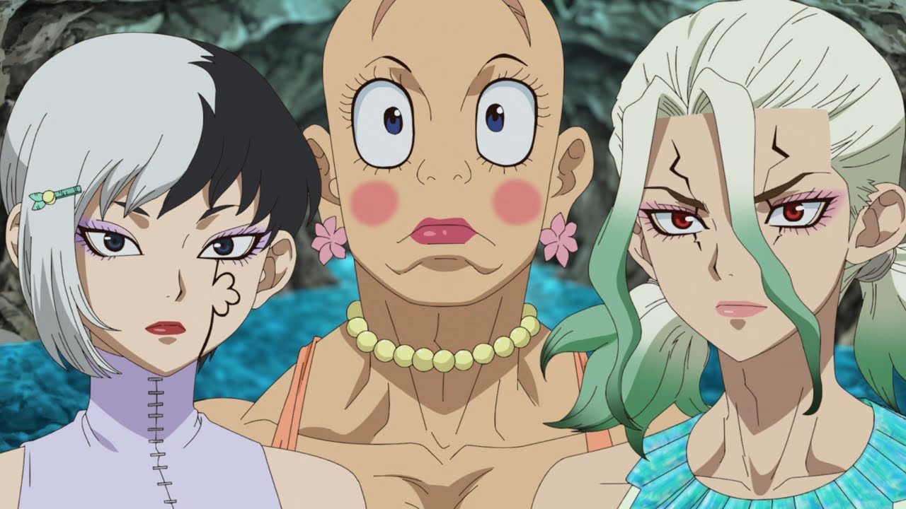 Senku and others act as CUTE GIRLS and they failed | Dr. STONE Episode ...