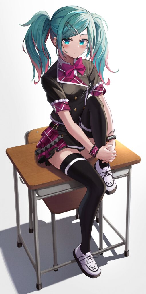School Uniform Miku [Vocaloid] - MAG.MOE
