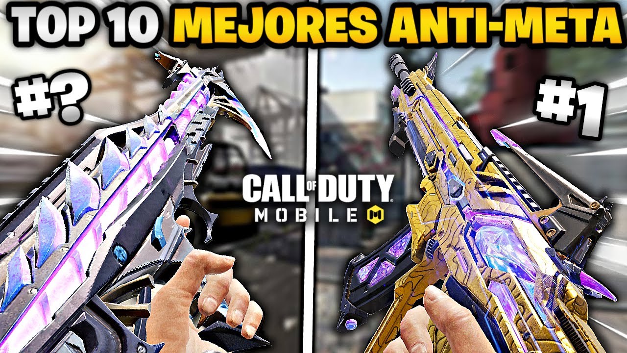 LAS 10 MEJORES ARMAS ANTI-META PARA RANKED EN LA NUEVA TEMPORADA COD MOBILE / TEMPORADA 7 COD ...