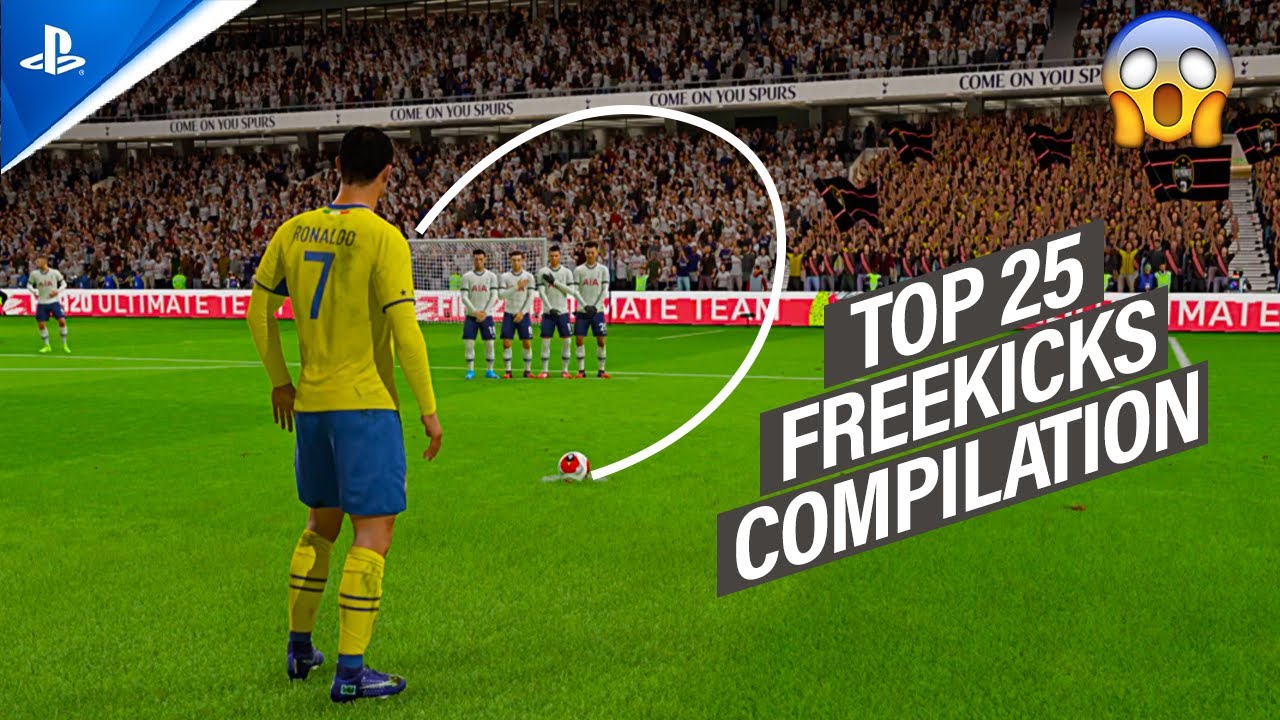 FIFA 20 - Top 25 Best Free kicks I've Scored - PS5 4K60 - MAG.MOE