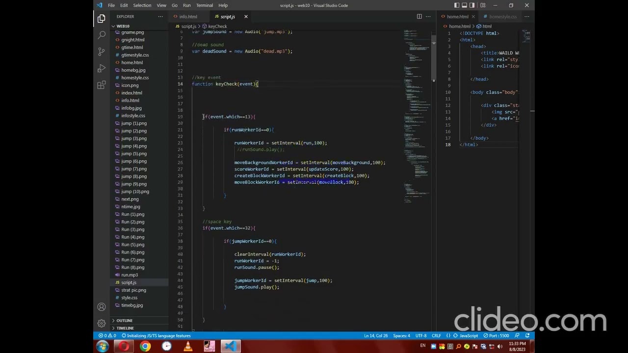 JavaScript 2D Game | Selection program | Java Institute | Dhanuka Heshan - MAG.MOE