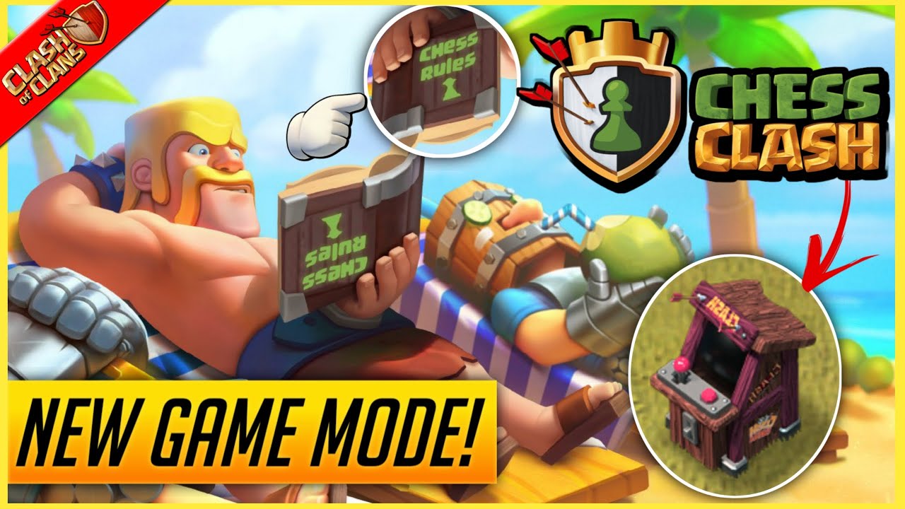 New Game Mode "CHESS CLASH" Coming in Coc | Full Explained | Coc August ...
