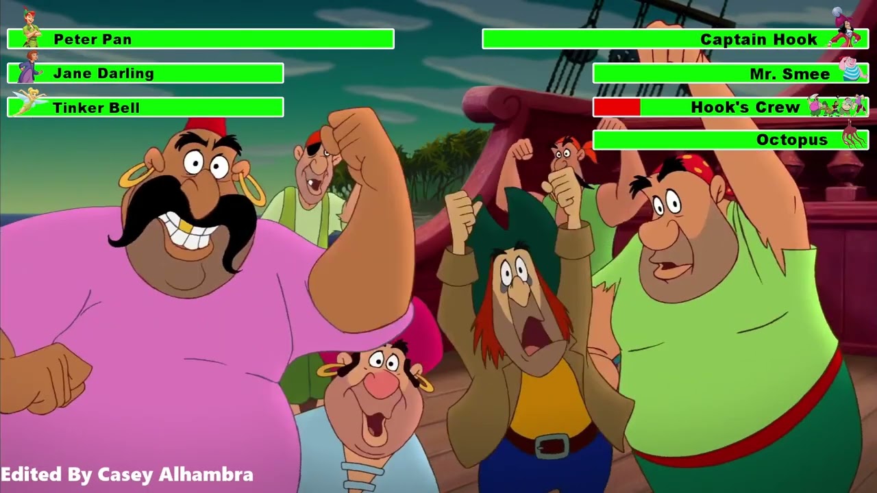 Peter Pan 2: Return to Neverland (2002) Hook's Revenge with healthbars - MAG.MOE