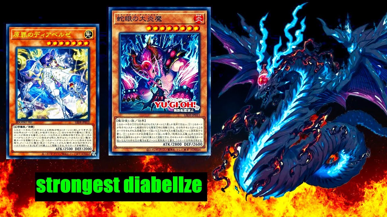 (YGOPRO) new Snake-Eyes Diabellstar deck,best card Diabellze of the Original Sin - MAG.MOE