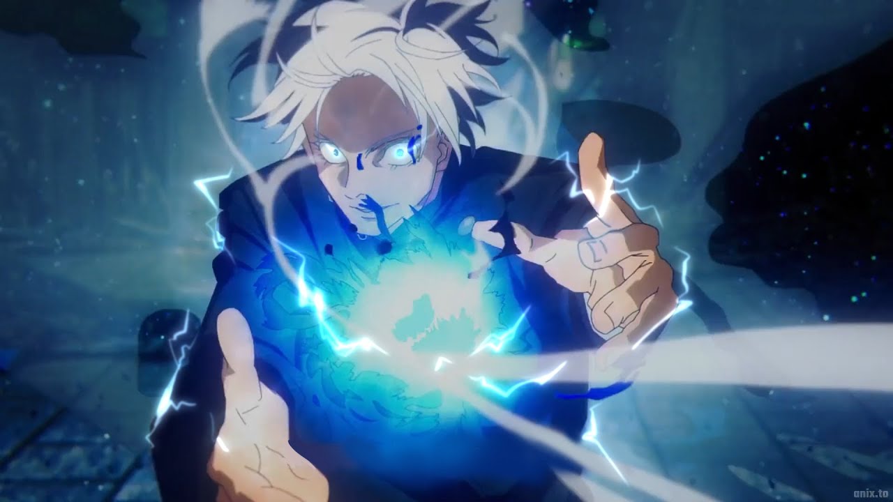 『呪術廻戦』第2期 Gojo uses his blood to summon his infinity god power - MAG.MOE