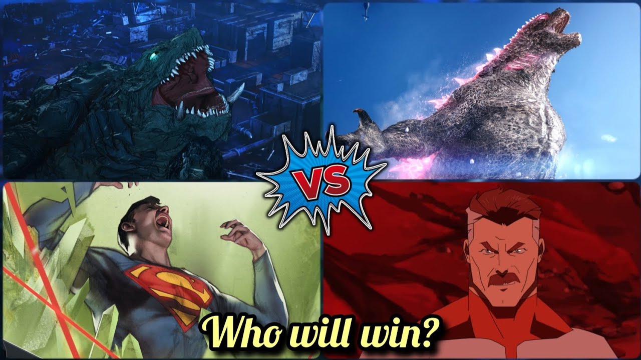 Godzilla VS Gamera / Omniman VS Superman // who is stronger? - MAG.MOE